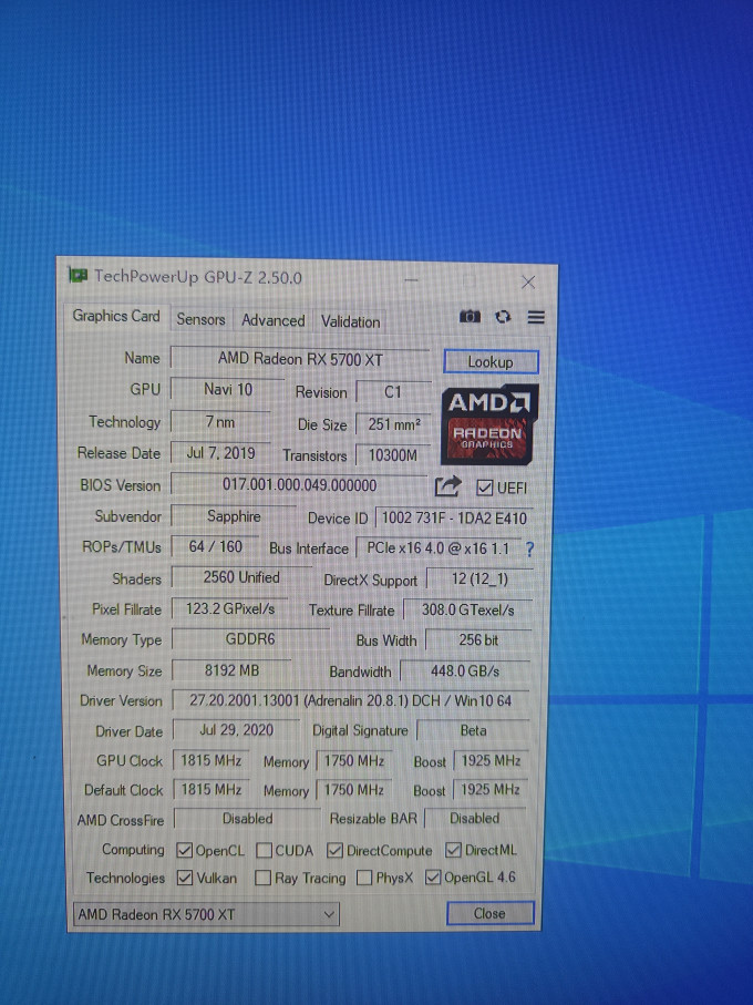 蓝宝石RX 5700 XT 8G D6 超白金极光特别版显卡怎么样 809拼夕夕入手蓝宝石5700xt极光版_什么值得买