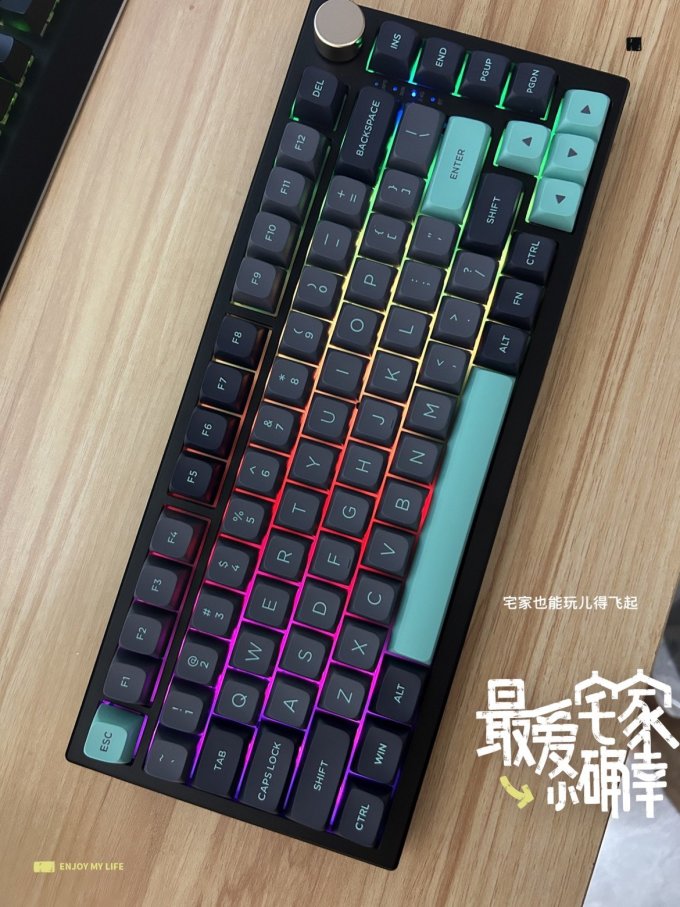 165元三模vgn n75pro加勒比海颜值是真的高_什么值得买