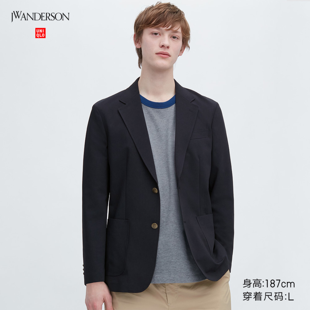 优衣库男士新款西装458183降价499降至299元！男生夏日通勤新选择～_男士西服_什么值得买