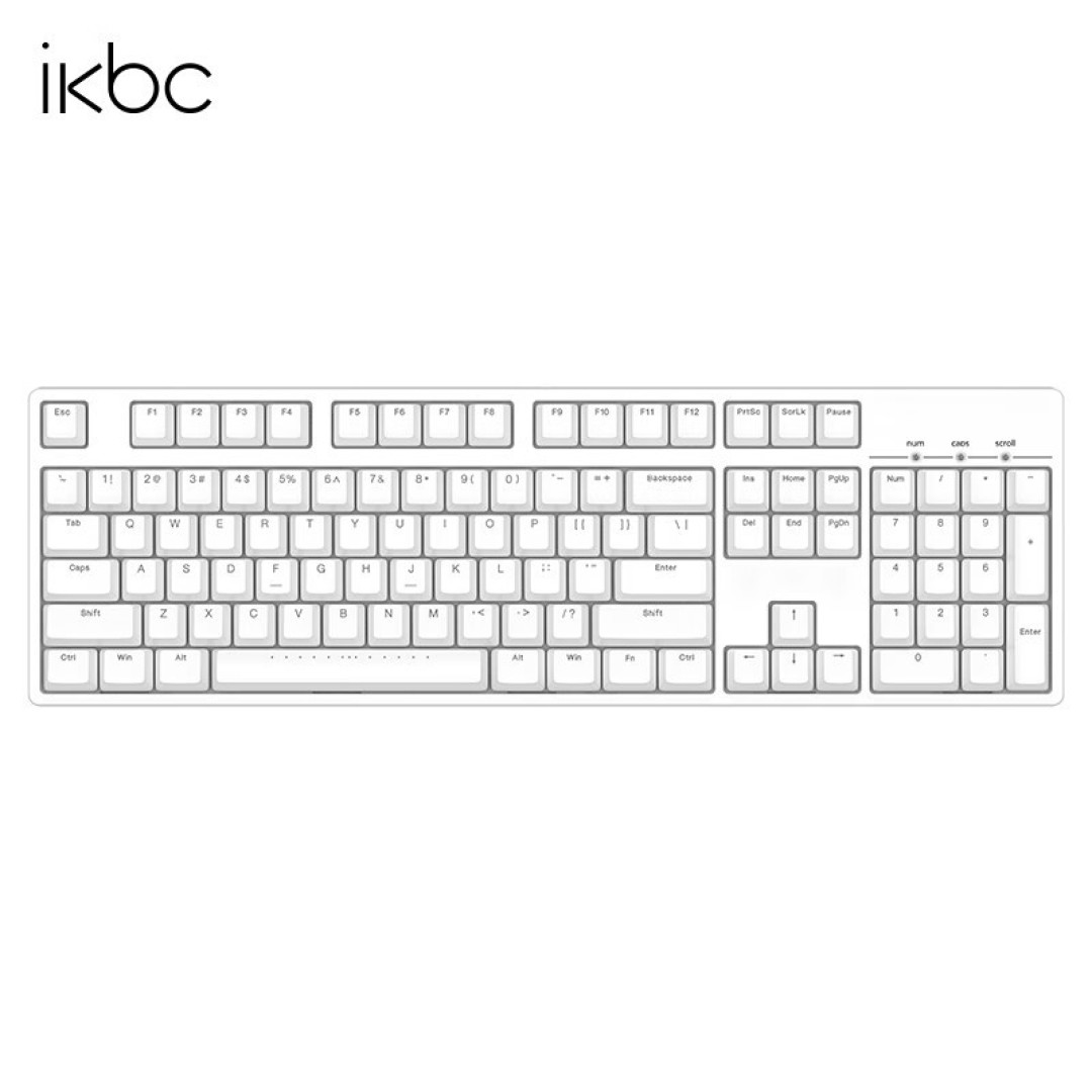 ikbc C104红轴机械键盘：精准敲击，稳定耐用，舒适高效_键盘_什么值得买