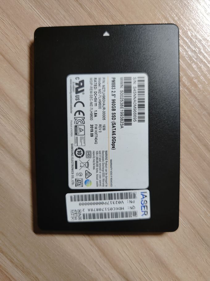 连续读性能差！大船PM883 960G算翻车吗_什么值得买