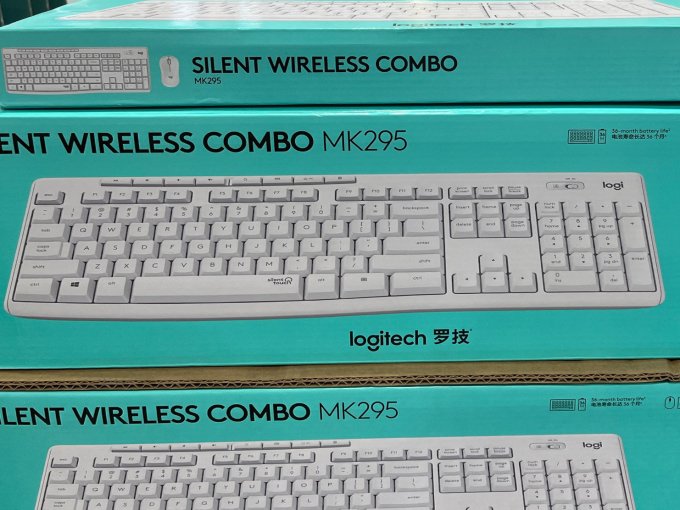 罗技键盘怎么样 罗技MK295 无线安静键鼠套装_什么值得买