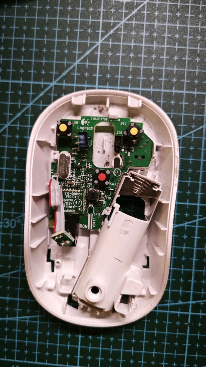 罗技M221鼠标怎么样 来活了，给鼠标换微动。_什么值得买