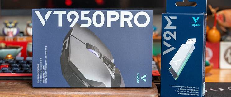 4KHz回报率，还带显示屏，超给力的雷柏VT950PRO不容错过！_鼠标_什么值得买