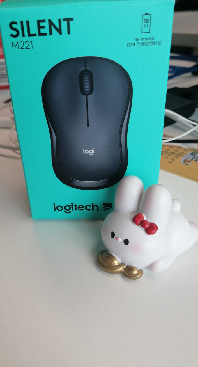 罗技M221鼠标怎么样 小鼠标，大能量_什么值得买