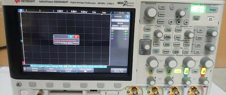 是德科技keysight DSOX3024T示波器200MHz_其他网络设备_什么值得买