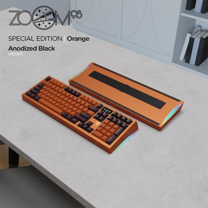 一把新键盘，丰富多彩的MELETRIX ZOOM98三模屏幕版！_什么值得买