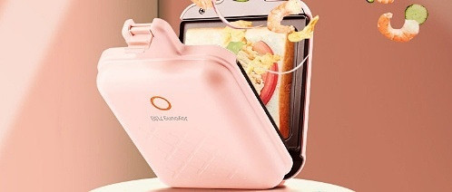 九阳 Joyoung 三明治机早餐机 迷你煎饼锅电饼铛轻食机 SK06B-T1A—。带来便捷美食体验_电饼铛_什么值得买