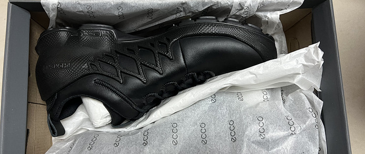 700来块的ECCO防水跑鞋，个性的造型_服饰鞋包_什么值得买