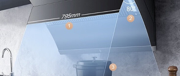 华帝（VATTI）i11170抽油烟机：小巧身材，大吸力 挥手智控 舒适厨房空气新体验_烟机灶具_什么值得买