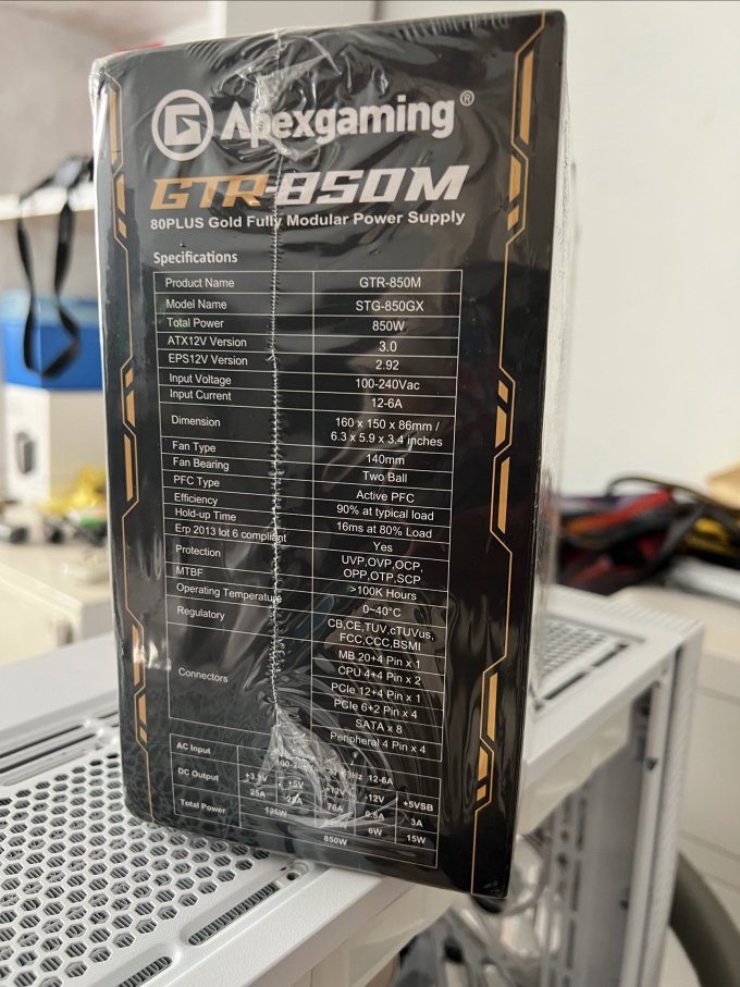 美商艾湃电竞电脑电源怎么样 引领电竞潮流，赋予无限动力！艾湃电竞GTR-850M金牌全模组PCIe5.0高性能电源_什么值得买