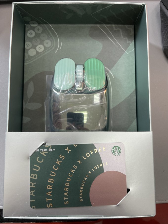 星巴克 x 洛斐 联名鼠标开箱_什么值得买