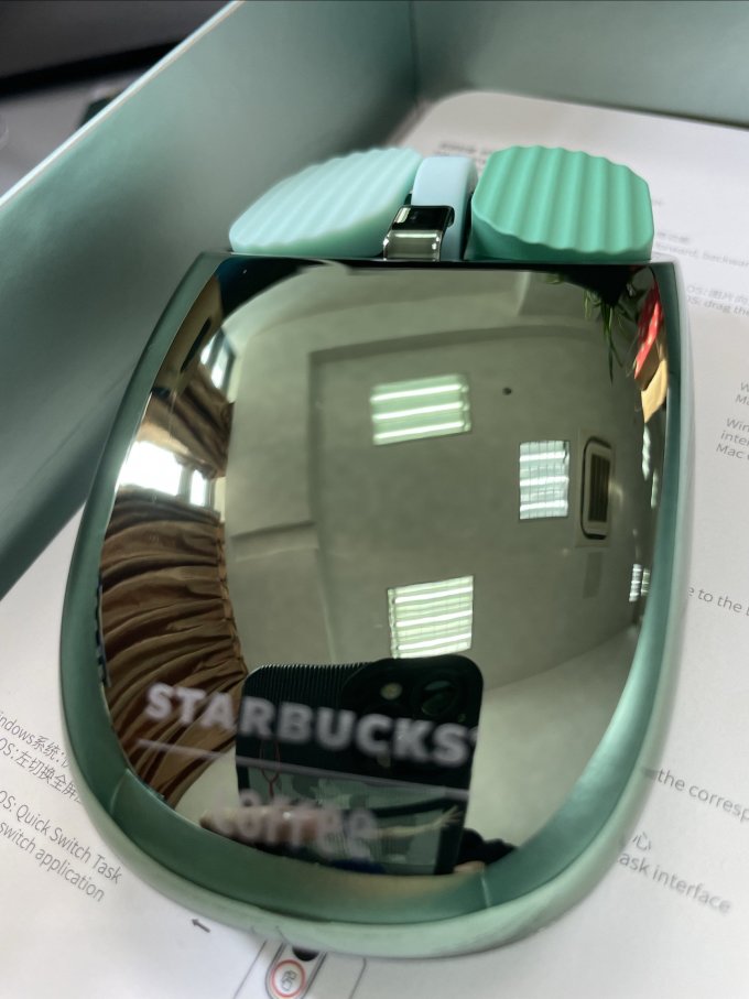 星巴克 x 洛斐 联名鼠标开箱_什么值得买