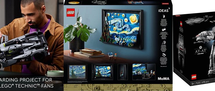 黑五第六篇之你心中的乐高 LEGO，跑车星球大战梵高，一次都给你满足你的需求_玩模乐器_什么值得买