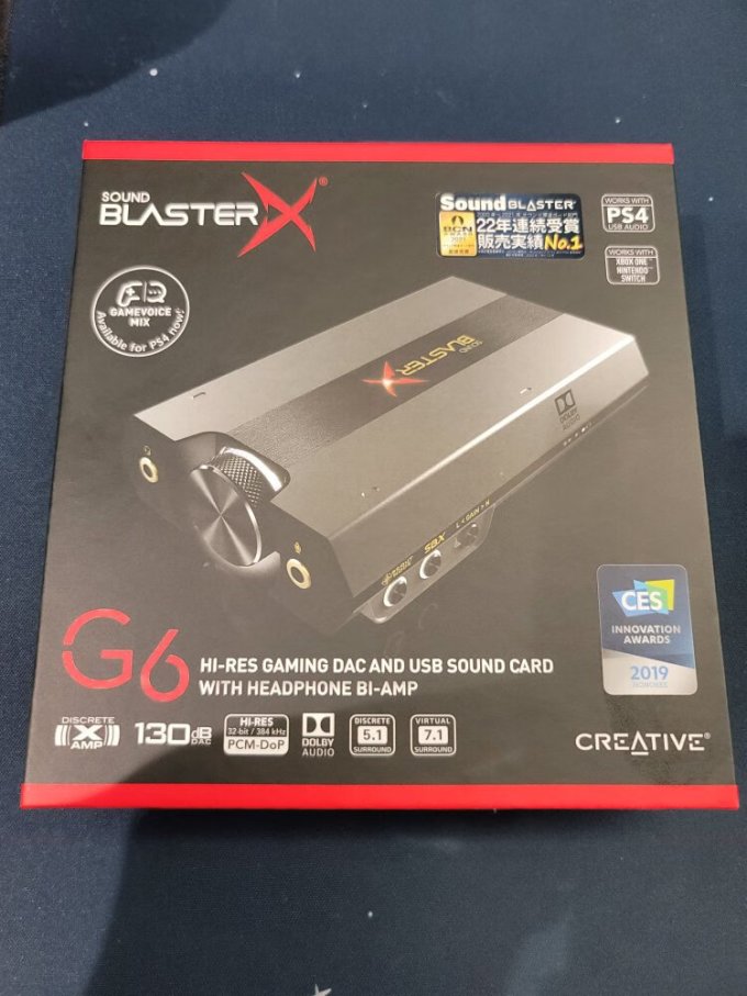 创新Sound BlasterX G6声卡怎么样 神奇声卡！创新科技让你听到世界最美的声音!_什么值得买