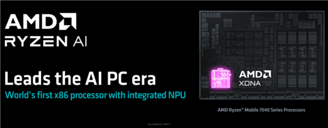 AMD 公布锐龙 8040 系列：AI PC 性能提升 60%，明年 8050 再涨 3 倍_CPU_什么值得买