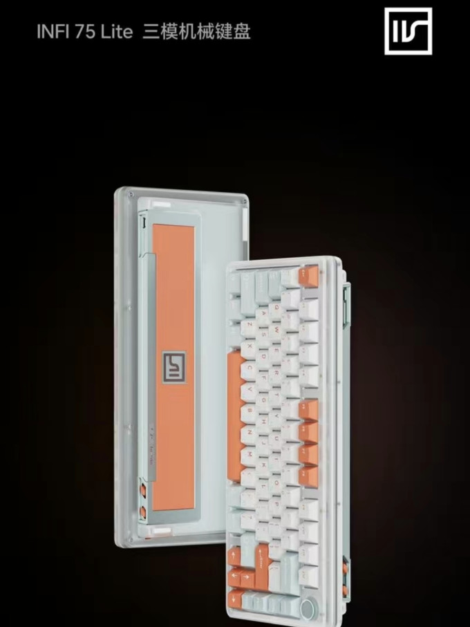 keyverse键盘怎么样 Keyverse INFI白玉青春版，Keyverse INFI75 Lite._什么值得买