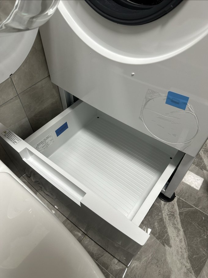 西门子XQG90-WG42A2Z01W洗衣机怎么样 地方太小洗衣机打不开门？抬高一下试试_什么值得买