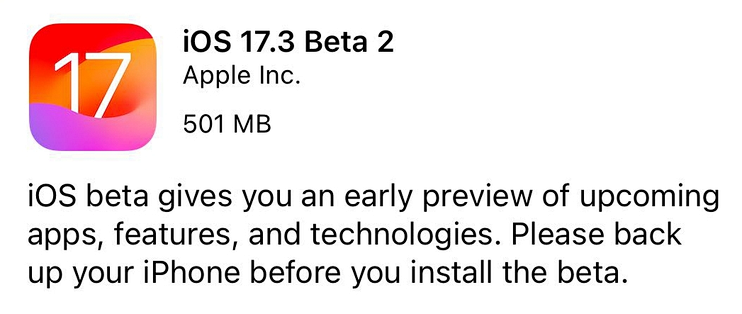 iOS 17.3 刚发布，就被苹果迅速撤回！_iPhone_什么值得买