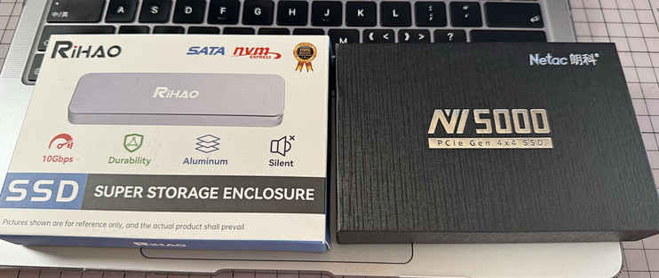 Rihao双协议硬盘盒+朗科1T SSD 组成MAC的时间机器备份盘（总价390）兼具实用性和性价比_固态硬盘_什么值得买