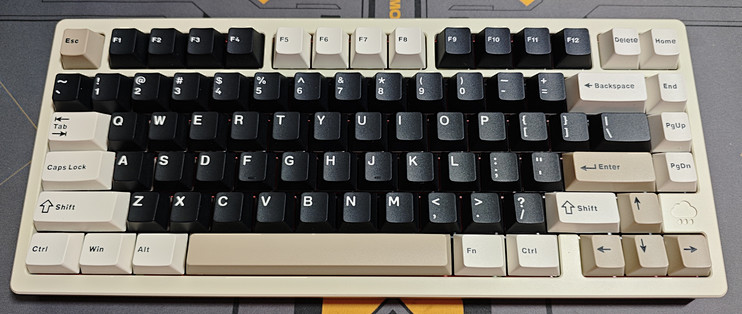 重新定义性价比丨WOB Rainy 75铝坨坨键盘上手体验_无线键盘_什么值得买
