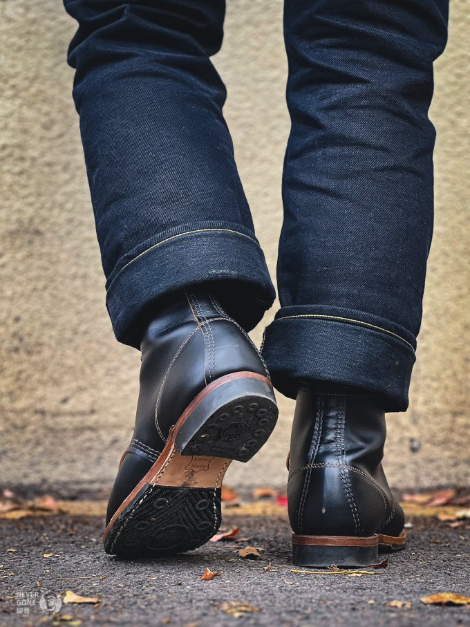 Red Wing 9060 搭配铁心黑色原牛_什么值得买