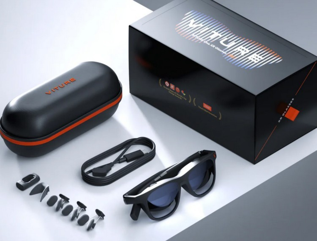 Viture Pro XR 智能眼镜发布，电致变色镜片、索尼micro-LED屏，哈曼3D虚拟环绕_智能眼镜_什么值得买