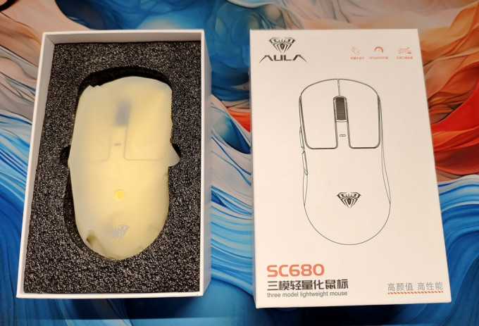 狼蛛鼠标怎么样 狼蛛SC680三模轻量化游戏鼠标还挺好用_什么值得买