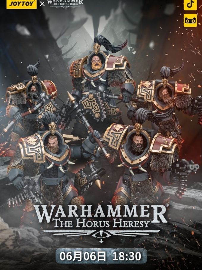 战锤《荷鲁斯大叛乱》 太空野狼军团 瓦拉吉尔野狼卫_什么值得买