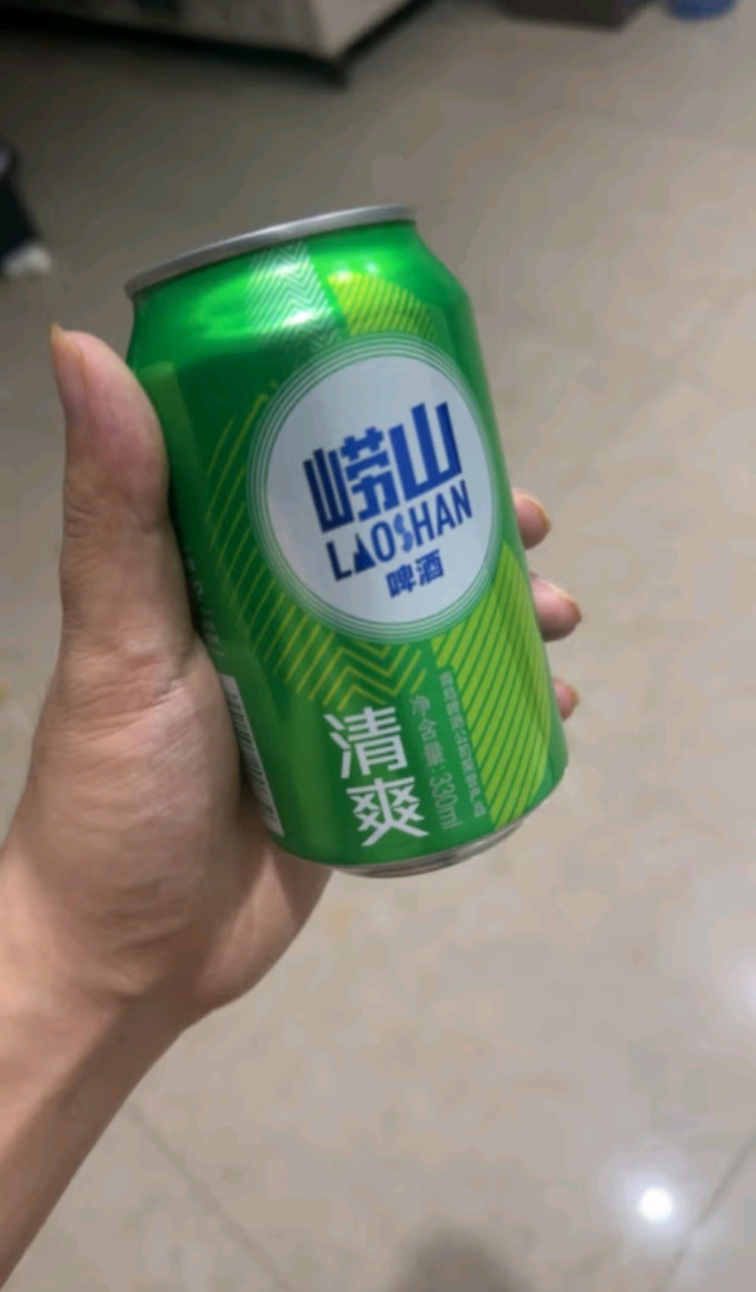 青岛啤酒啤酒怎么样 泡沫三指！青岛啤酒崂山啤酒崂山清爽8度罐啤330ml*20听整箱装 露营出游_什么值得买