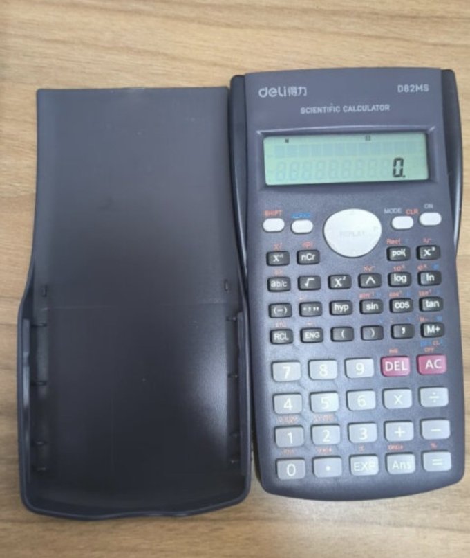 得力计算器怎么样 🎓 得力(deli)D82MS/JD82MS函数科学计算器：初高中生的口算神器 🔢_什么值得买