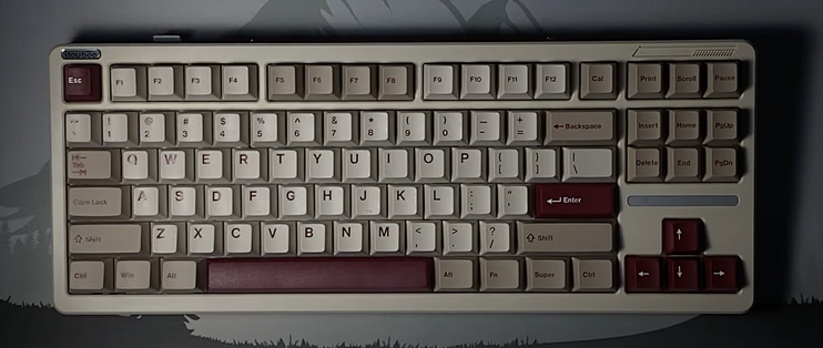 Ilovebee B87胶坨坨，Leafspring、旋钮/按键随心换，一百多元的好选择_无线键盘_什么值得买