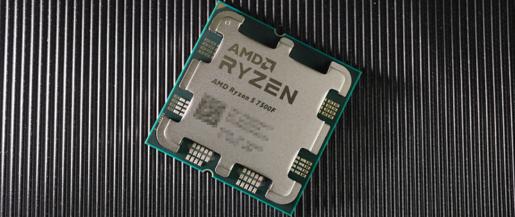 AMD 7500F盒装开箱简测_CPU_什么值得买