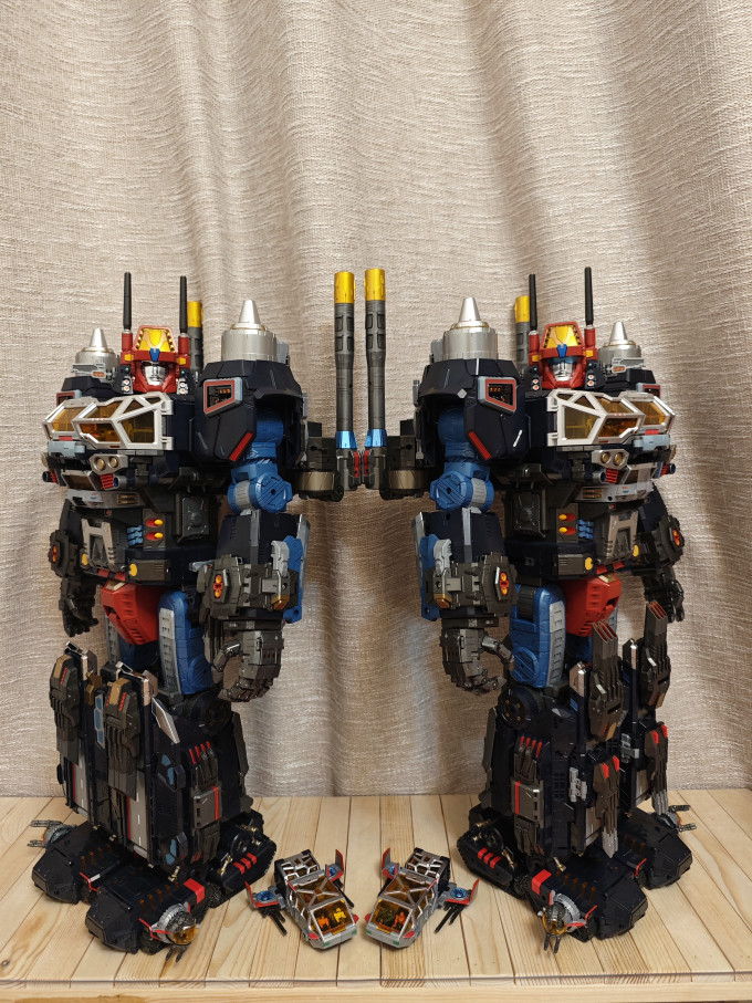 泰坦级！变形金刚前世！戴亚克隆DA95+100巨无霸机器人_什么值得买