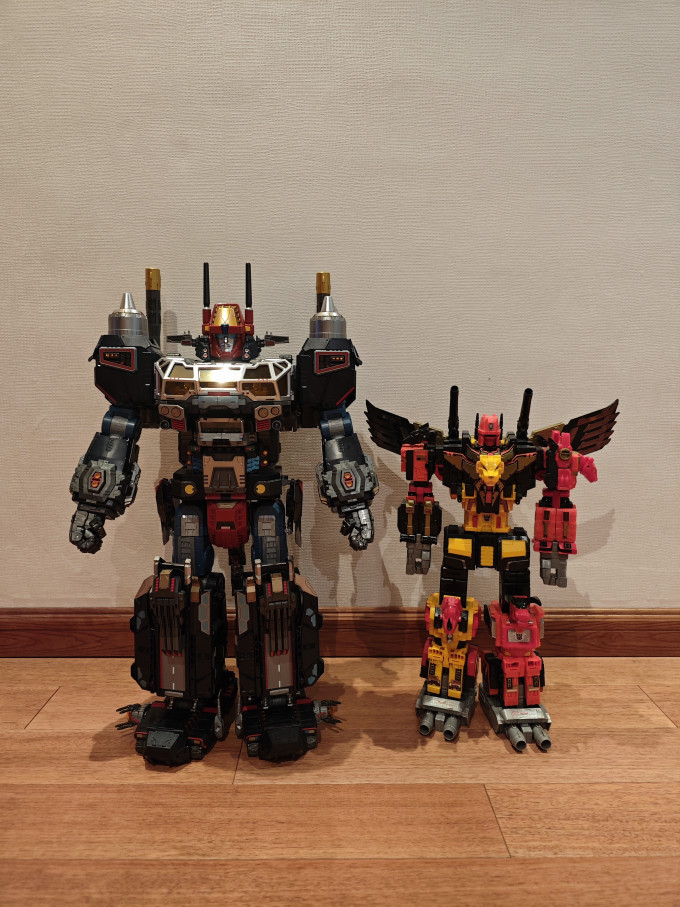 泰坦级！变形金刚前世！戴亚克隆DA95+100巨无霸机器人_什么值得买