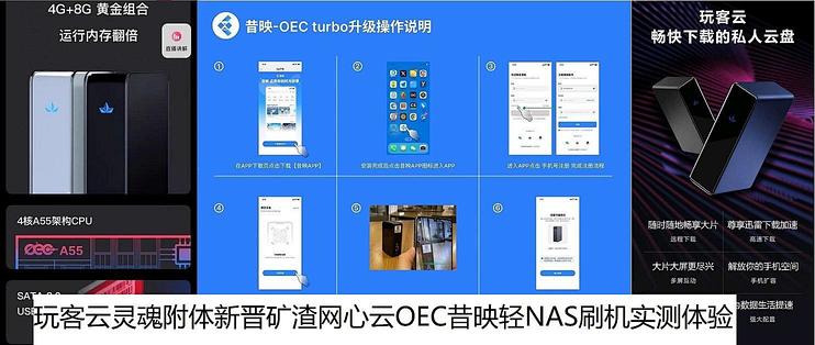 玩客云灵魂附体新晋矿渣网心云OEC昔映轻NAS刷机实测体验_网络存储_什么值得买