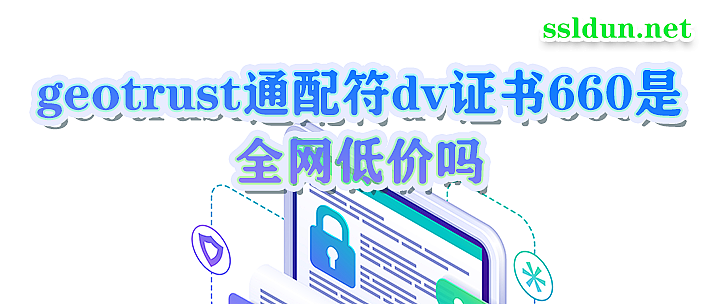 geotrust通配符dv证书660是全网低价吗_网络存储_什么值得买
