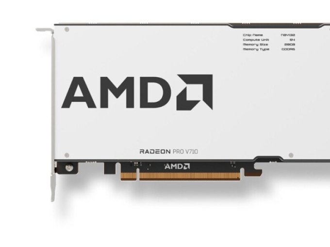 瀚铠AMD RADEON RX 7700 XT 12G 合金Pro显卡怎么样 白色卡真漂亮！AMD发布Radeon PRO V710：兼顾云端 ...