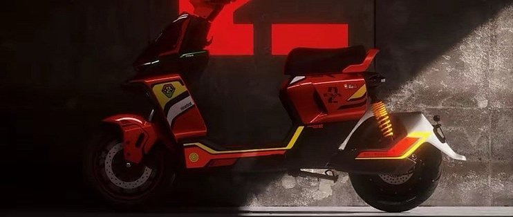 九号电动MMAX2 110P EVA二号机明日香联名电动车：科技与动漫的完美碰撞_电动车整车_什么值得买