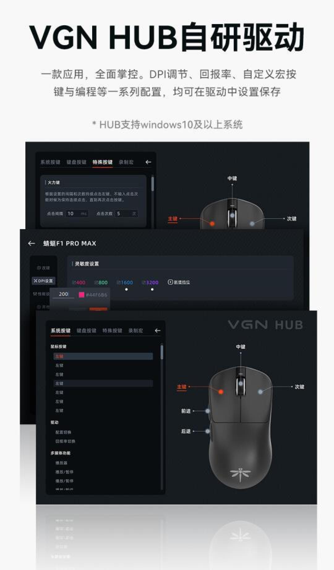 VGN蜻蜓F1Pro Max：高性能与轻量设计的完美结合，性价比之选_鼠标_什么值得买