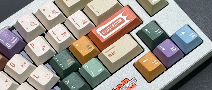 Matrix Faukwaa 浮夸机械键盘+AIer键帽_键盘_什么值得买