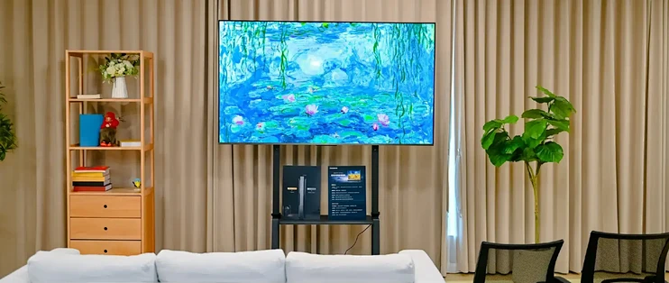 硬件软件双顶级，长虹AI TV U7H Mini壁画电视_电视_什么值得买