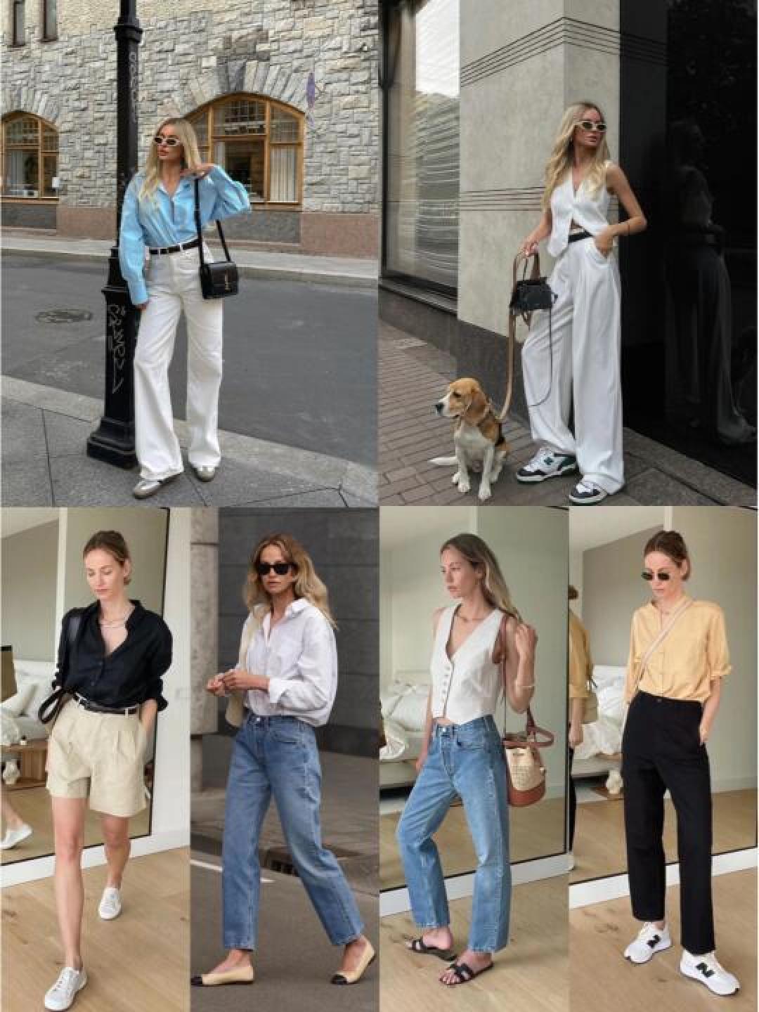 Cleanfit穿搭：简约时尚与高级感并存的2024流行趋势_女上装_什么值得买