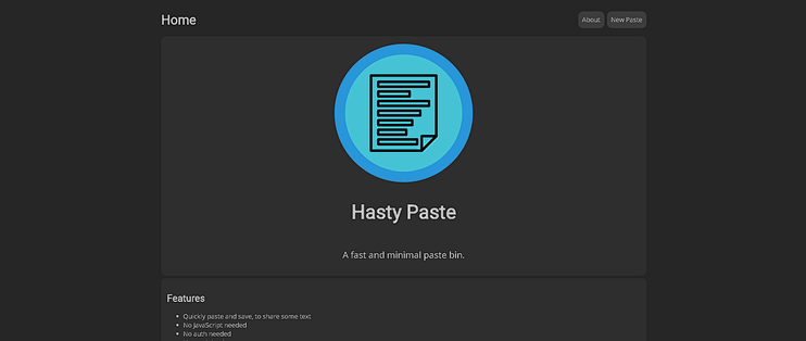 Docker实战： 使用Docker部署Hasty Paste粘贴应用程序_NAS存储_什么值得买