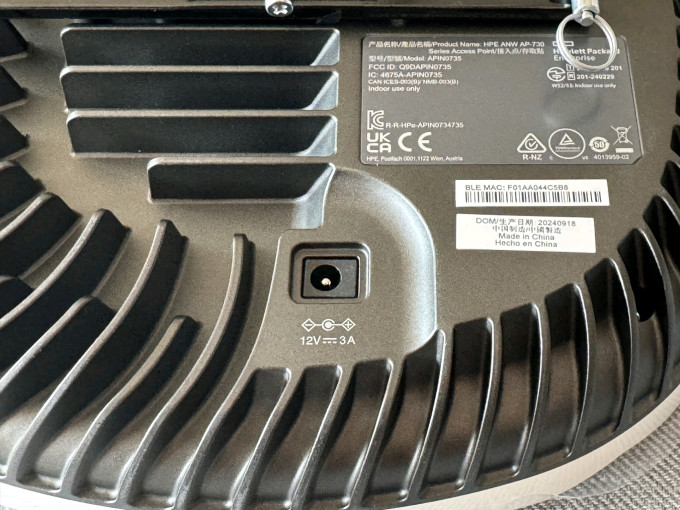 HPE路由器怎么样 开箱一款终极神器，Aruba AP-735 无线接入点_什么值得买