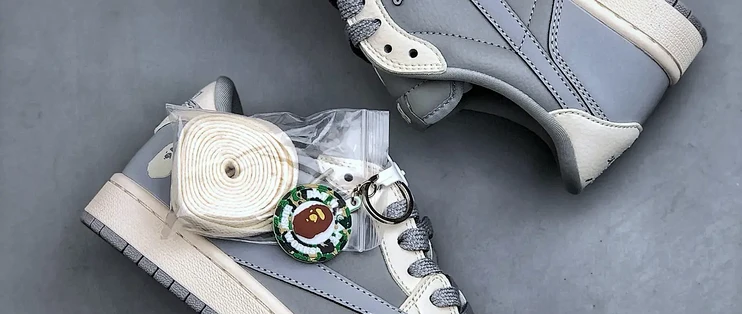 AJ1 Bape联名茶褐色款：潮流文化与顶级工艺的完美融合_男士休闲鞋_什么值得买