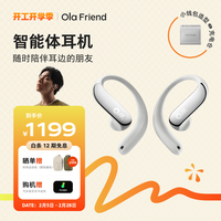 Ola Friend智能体开放式耳机深度测评，它的AI功能是噱头么？_蓝牙耳机_什么值得买