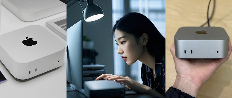3500+Mac mini，小身材大能量：M4芯片引领高性能迷你电脑新潮流_台式机_什么值得买