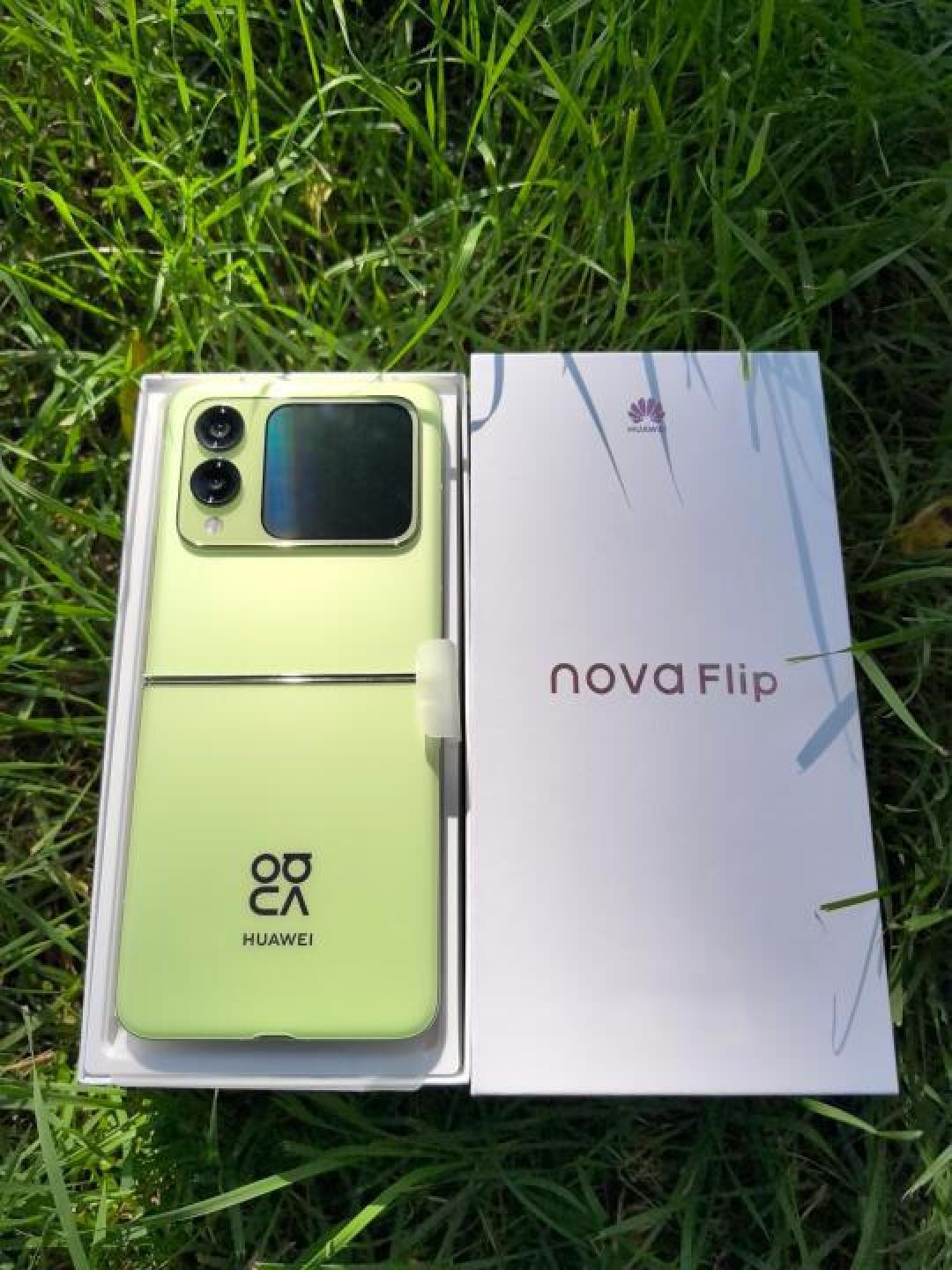 华为nova Flip评测：轻薄折叠+趣味外屏，年轻人的时尚新宠？_手机_什么值得买