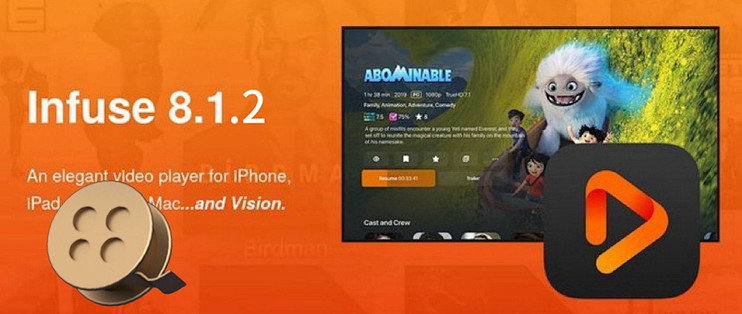 Infuse 8.1.2 AI黑科技来了！画质秒升级！🎬_手机_什么值得买